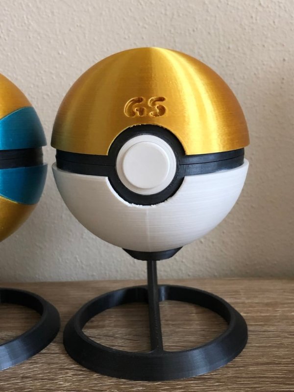 GS Ball – Fully Functional With Button And Hinge 3D Printer Model ...