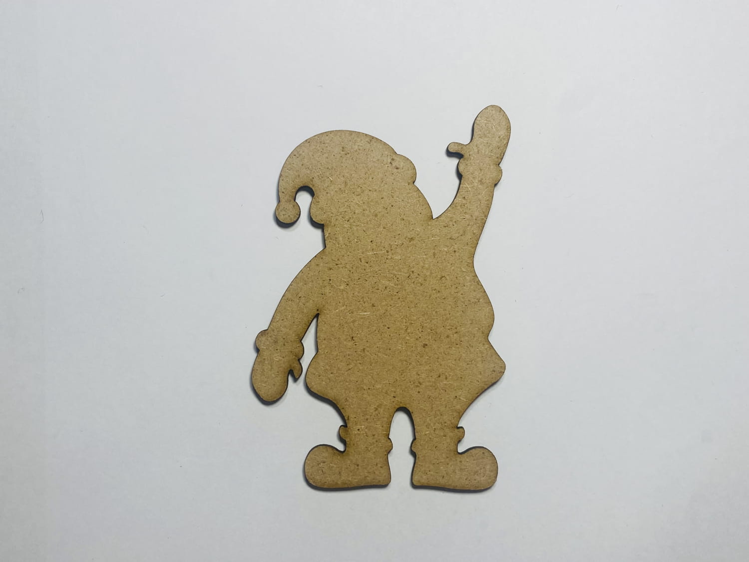 Laser Cut Santa Claus Shape Wood Cutout SVG DXF CDR AI PDF Free ...