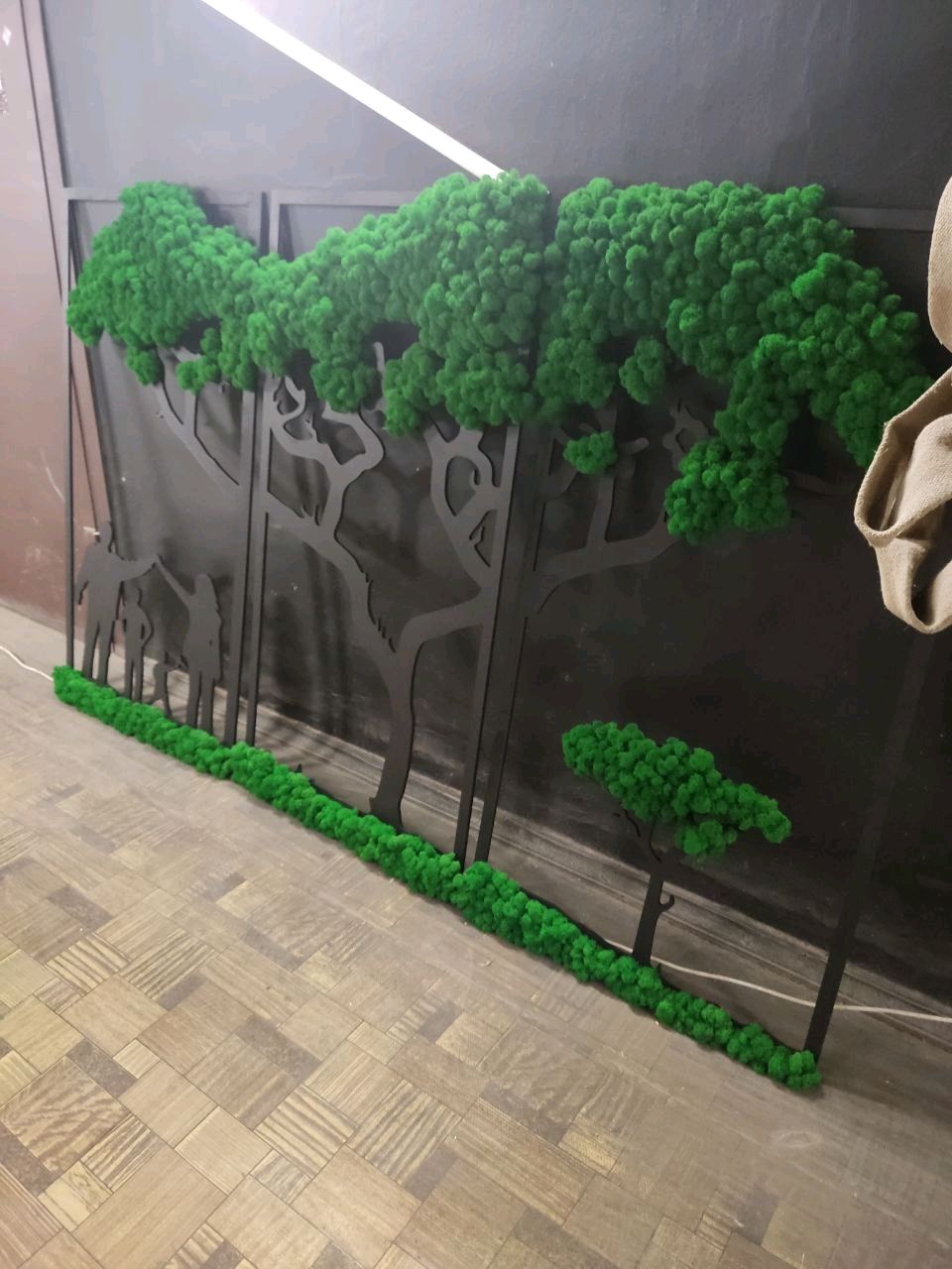 Laser Cut Moss Wall Decor Free Vector cdr Download - 3axis.co