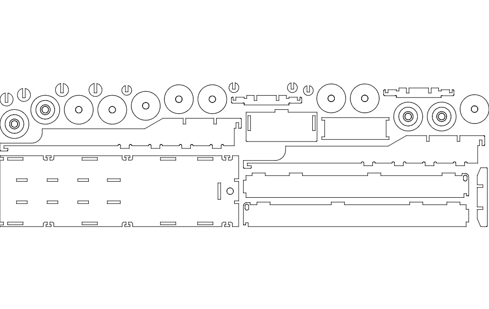 mt-semi-flatbed (Flatbed Trailer) dxf File Free Download - 3axis.co