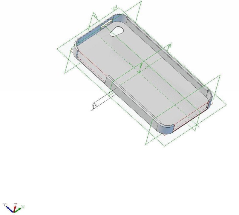 IPhone 4 Case (one That Actually Works With Slic3r ;-) 3D Printer Model ...