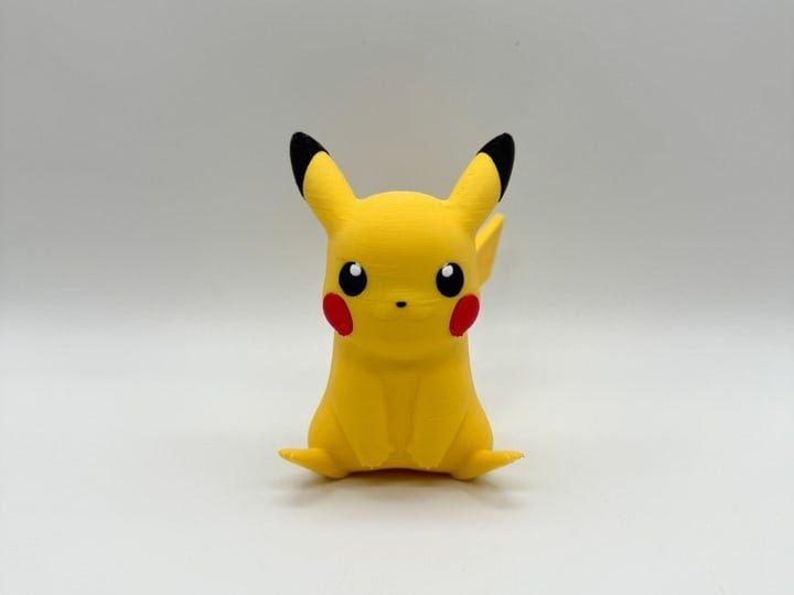 Pikachu Multicolor 3D Printer Model Download Free STL File - 3axis.co