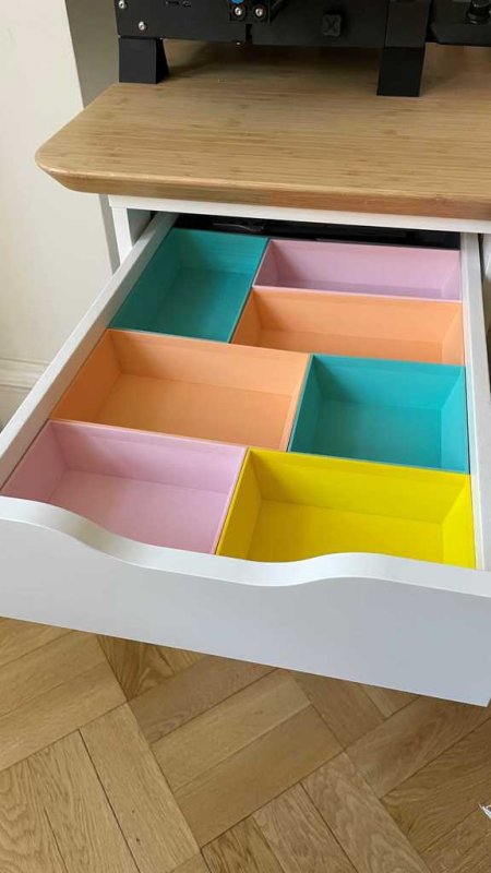 Drawer Organizer IKEA Alex 3D Printer Model Download Free STL File - 3axis.co