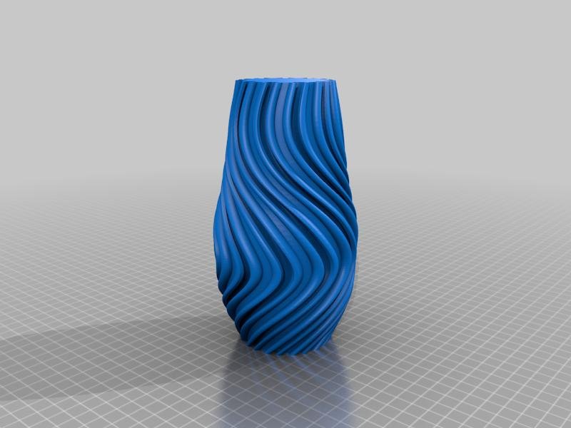 Vase #777 3D Printer Model Download Free STL File - 3axis.co