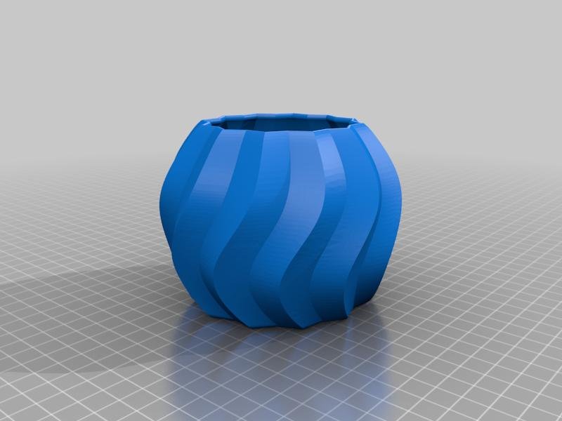 Vase 3D Printer Model Download Free STL File - 3axis.co
