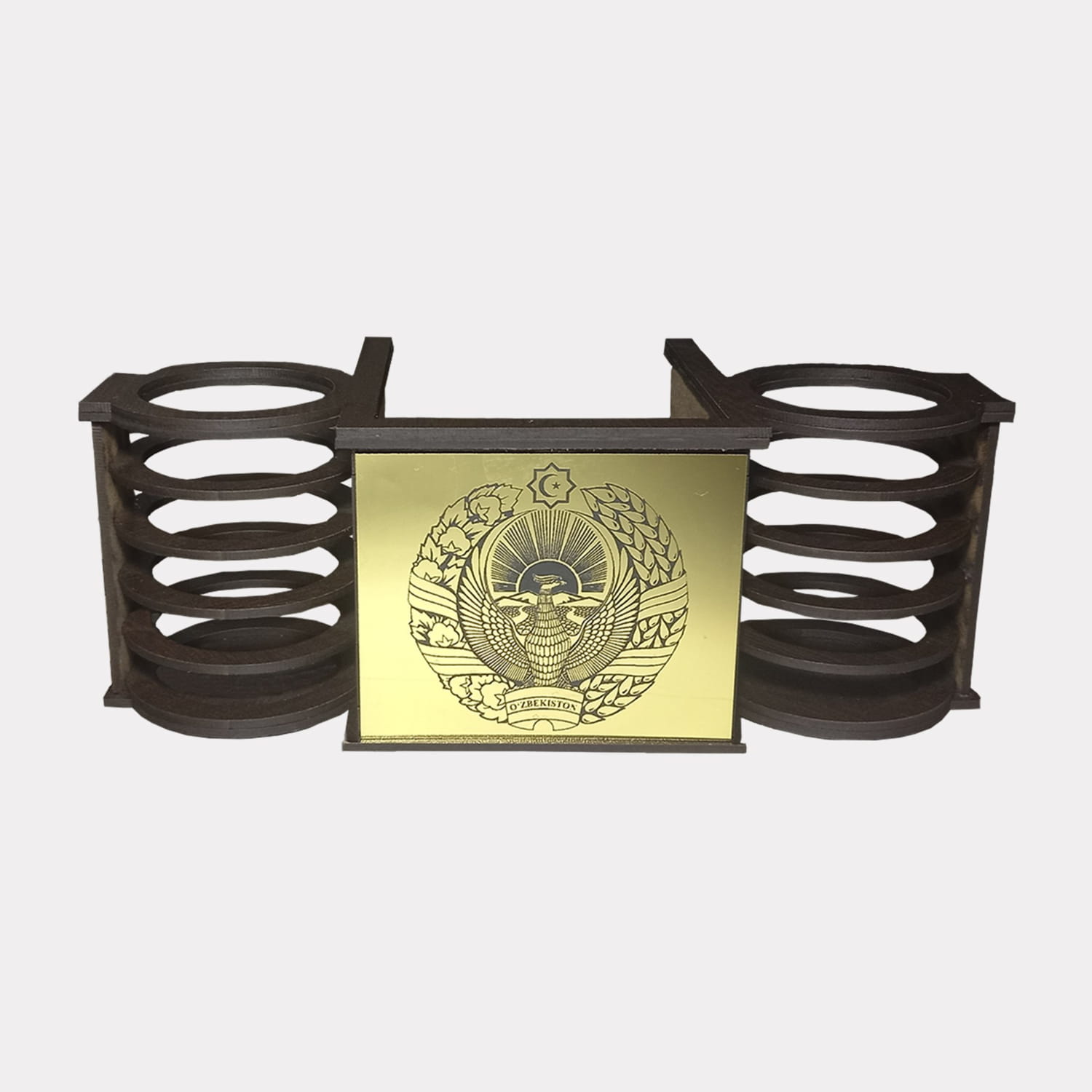 Laser Cut Personalized Desk Organizer Free Vector cdr Download - 3axis.co