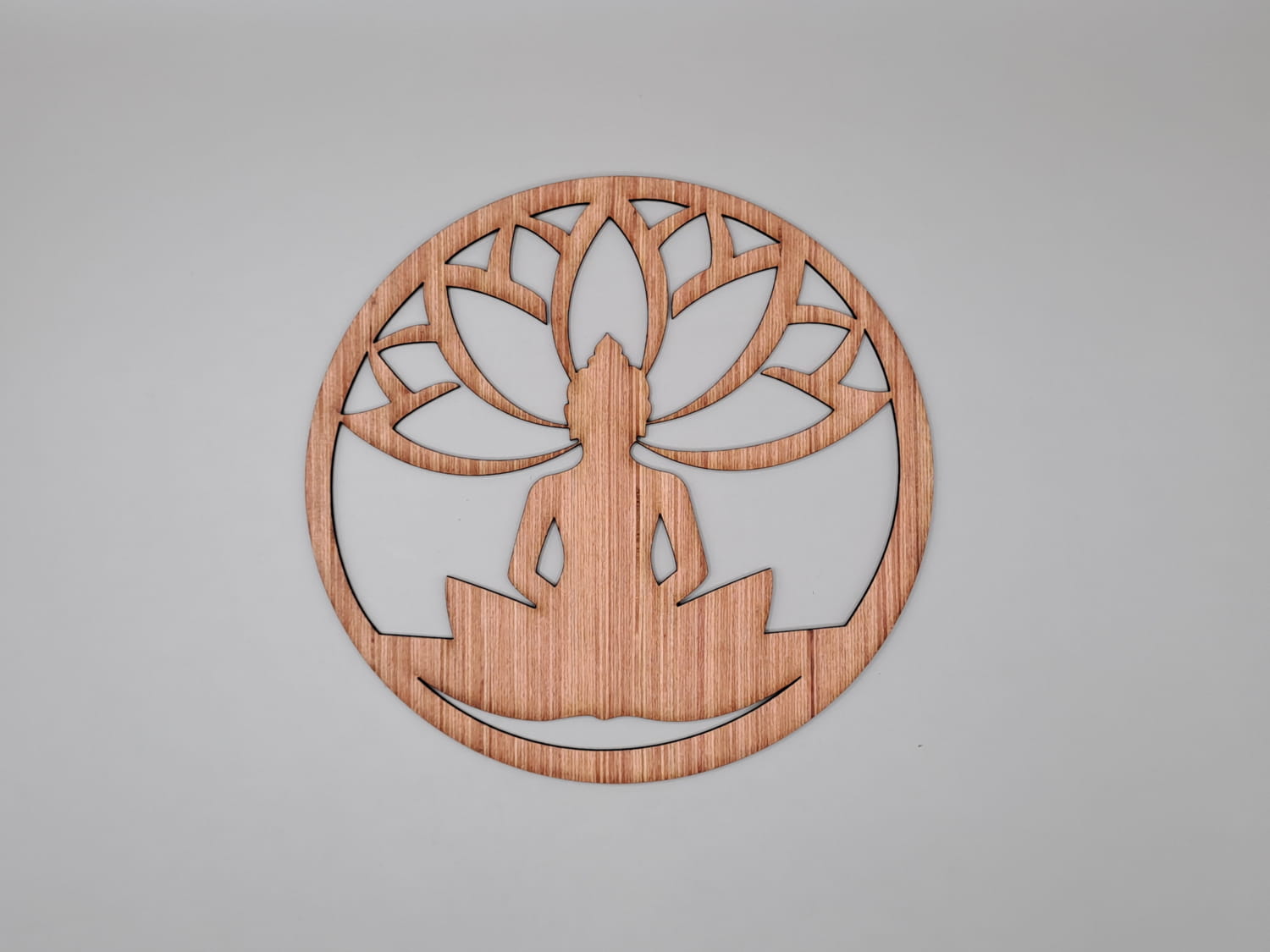 Laser Cut Buddha Shape Unfinished Wood Craft Cut Out SVG DXF CDR AI PDF ...