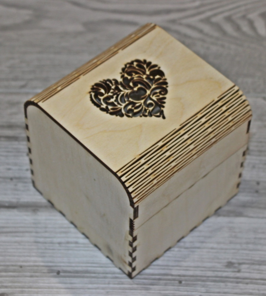 Laser Cut Gift Box With Folding Lid Free Vector cdr Download - 3axis.co