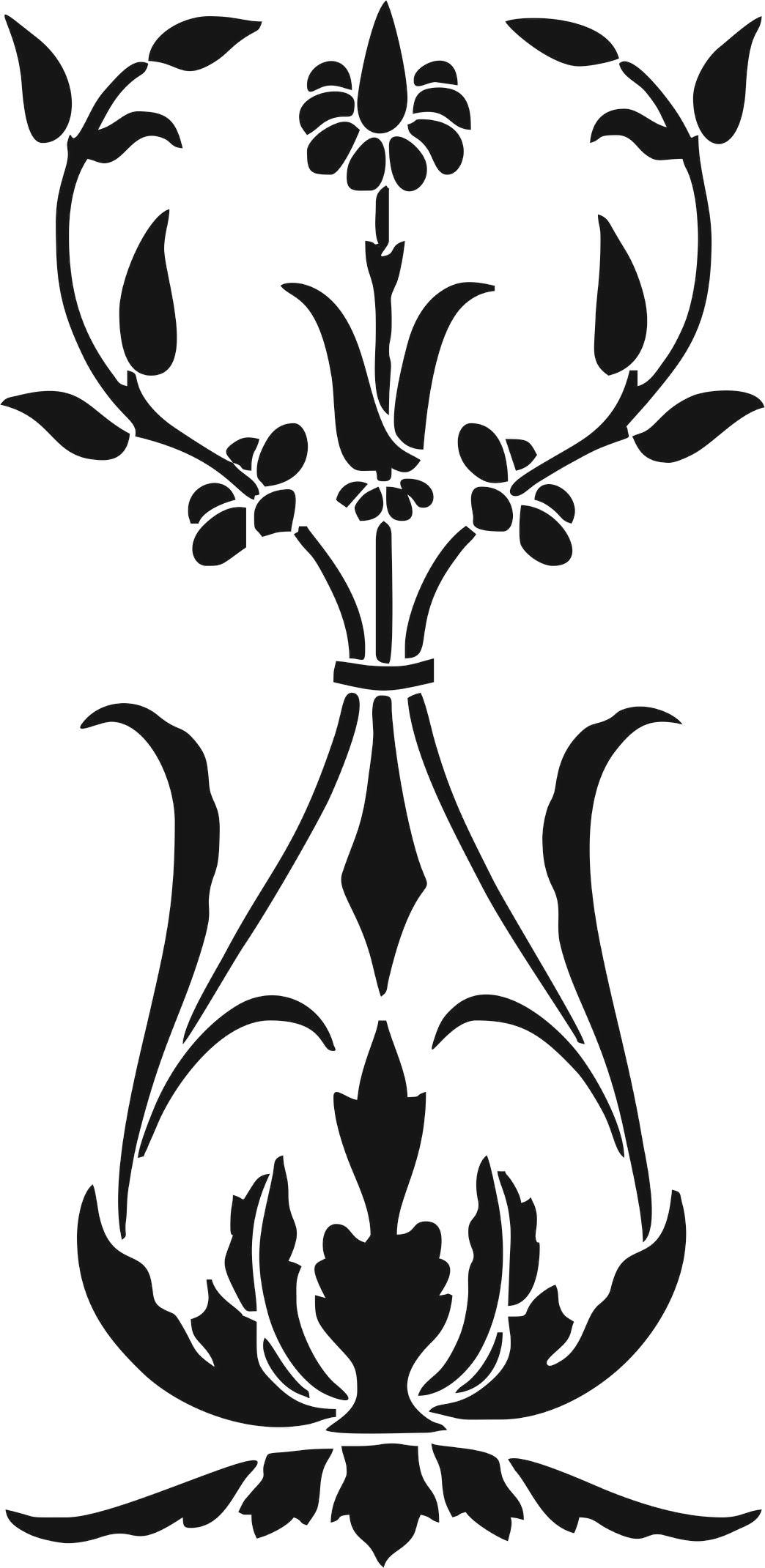 Flower Stencil Patterns Vector Art Jpg Image Free Download 3axis co