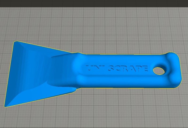 Universal Scraper 3D Printer Model Download Free STL File - 3axis.co