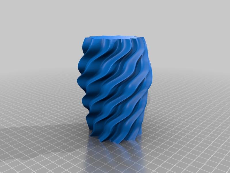 Vase #569 3D Printer Model Download Free STL File - 3axis.co
