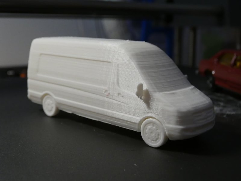 Mercedes Sprinter Van – 1/87 3D Printer Model Download Free STL File ...