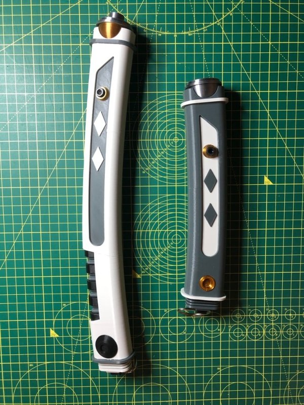 Ahsoka Tano – Rebels Era Lightsaber Handles 3D Printer Model Download ...