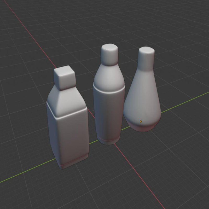 Bottles 3D Printer Model Download Free STL File - 3axis.co