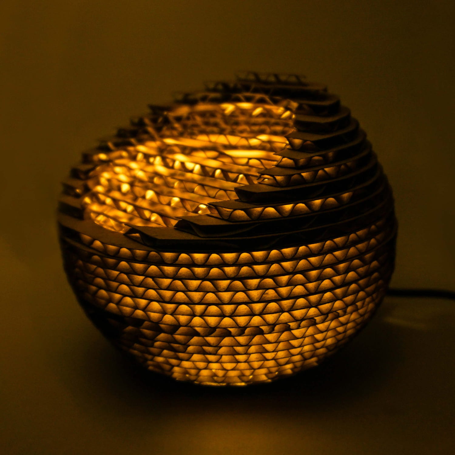 Laser Cut Cardboard Deskop Lamp SVG File Free Download - 3axis.co