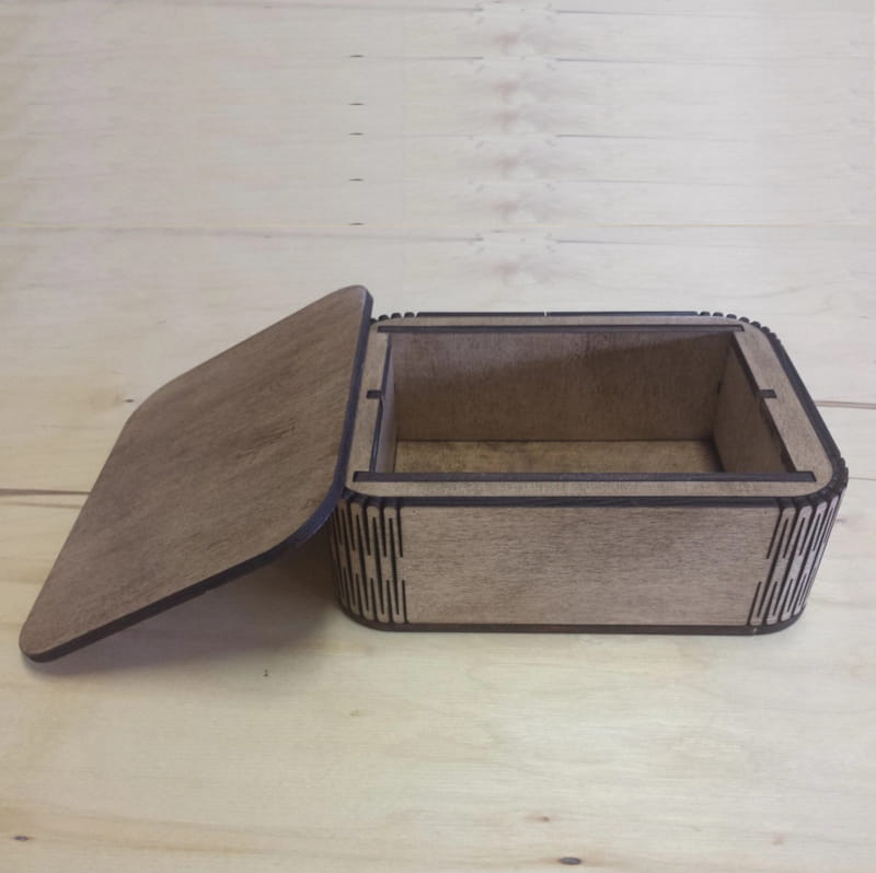 Laser Cut Wooden Shallow Box Free Vector cdr Download - 3axis.co
