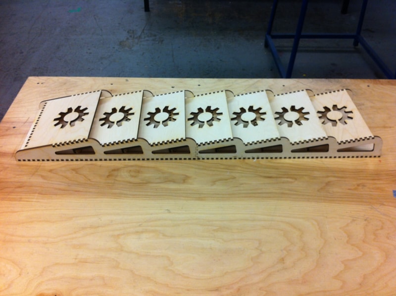 Laser Cut Wall Mounted Magazine Rack Free Vector cdr Download - 3axis.co