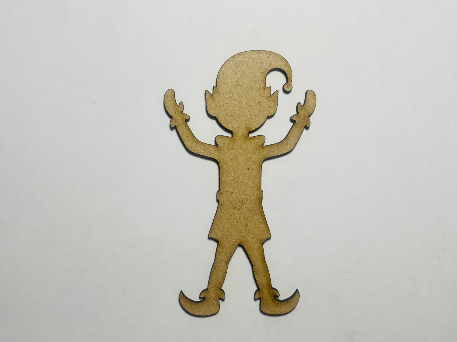 Laser Cut Elf Wood Cutout Shape SVG DXF CDR AI PDF Free Download - 3axis.co