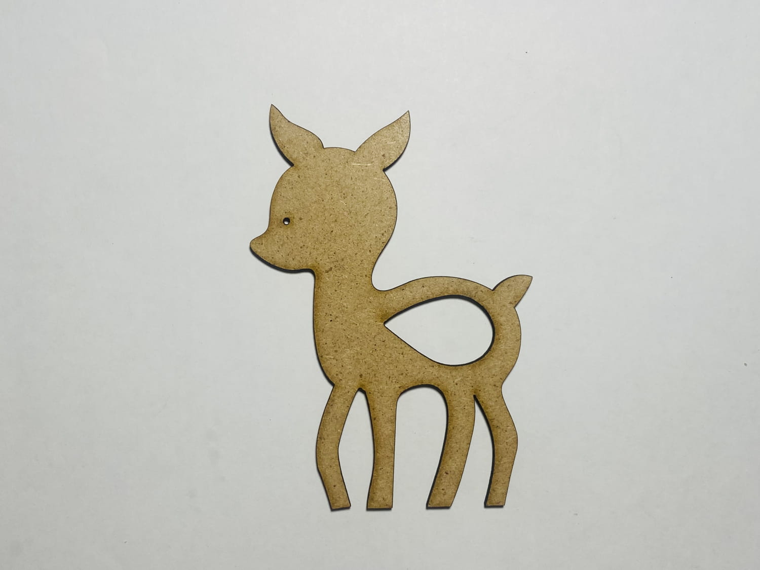 Laser Cut Deer Shape Unfinished Wood Cutout SVG DXF CDR AI PDF Free ...