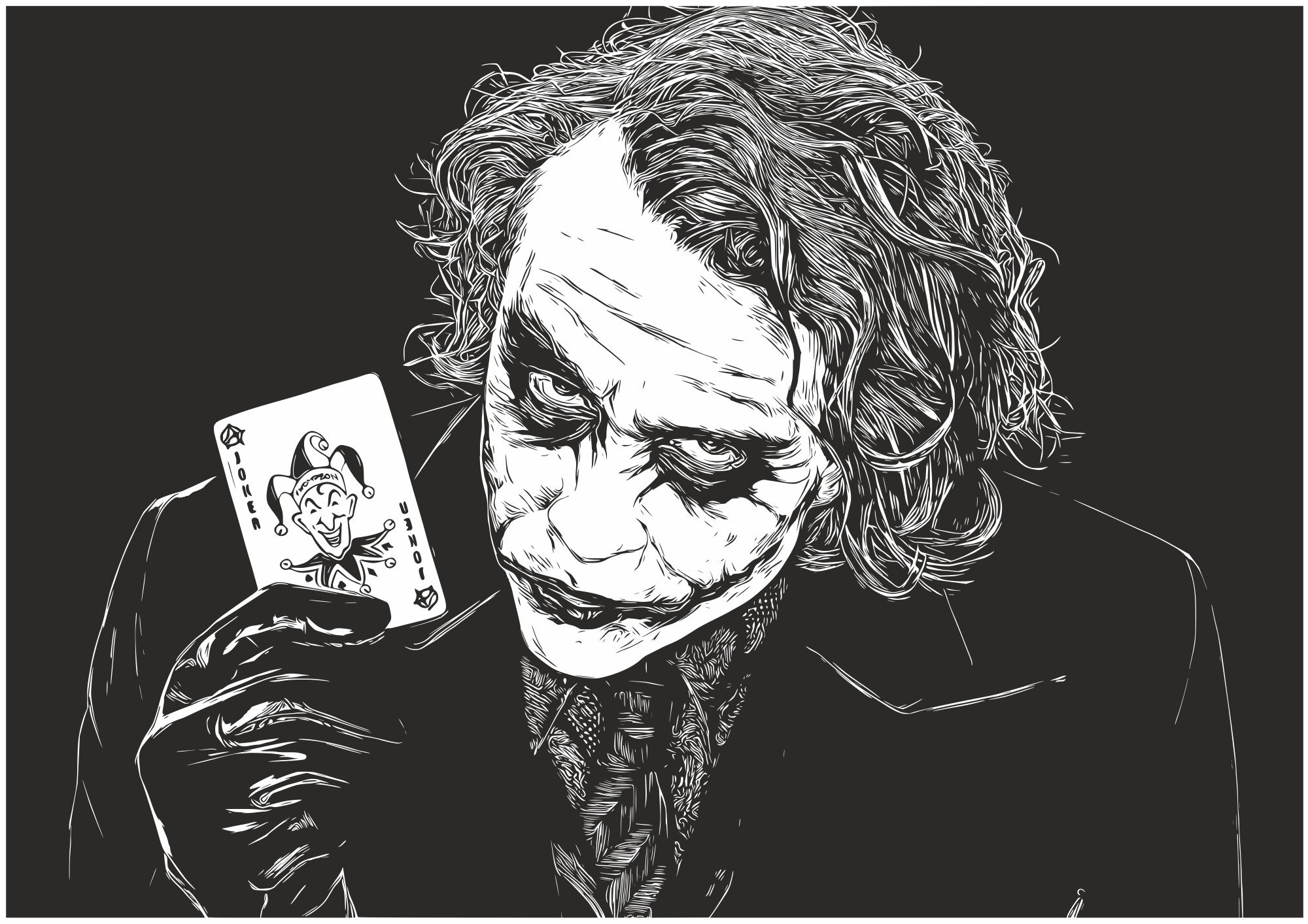 Laser Engraving Joker Free Vector Cdr Download 3axis co