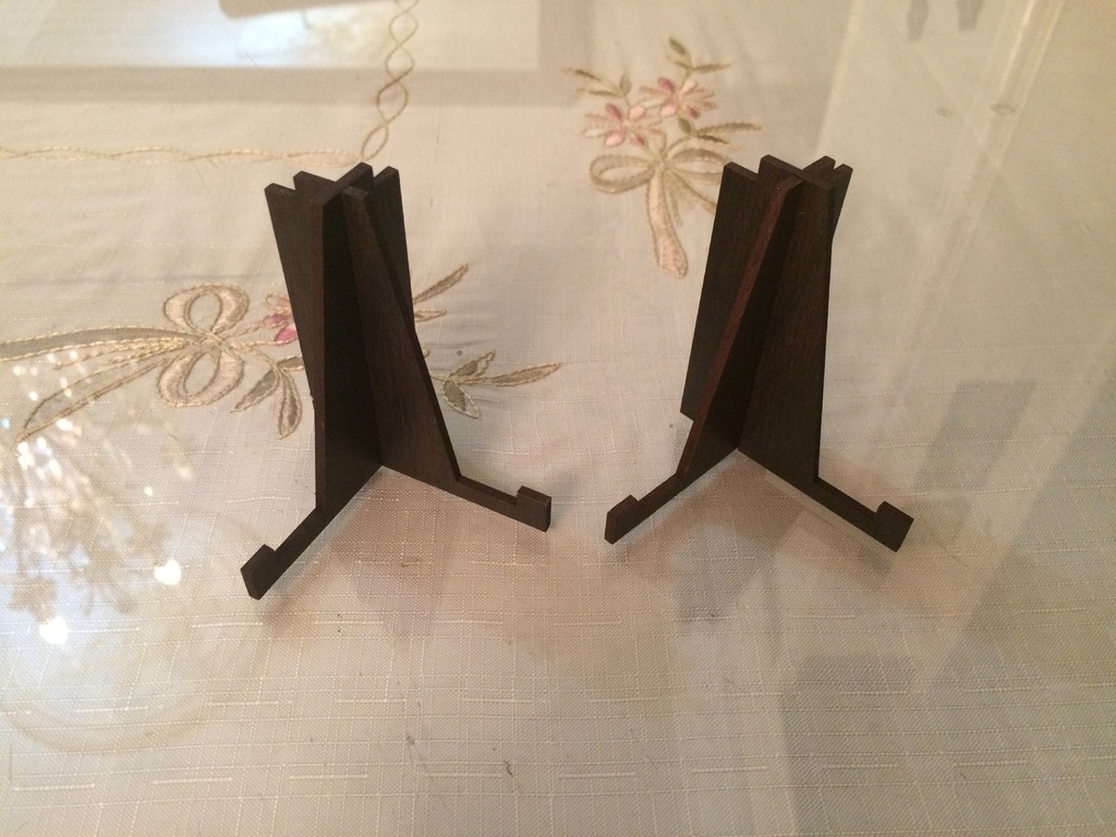 Laser Cut Wood Photo Frame Stand DXF File Free Download - 3axis.co