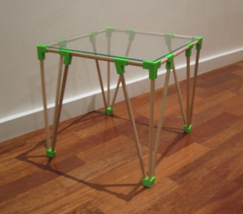 Occasional Table 3D Printer Model Download Free STL File - 3axis.co