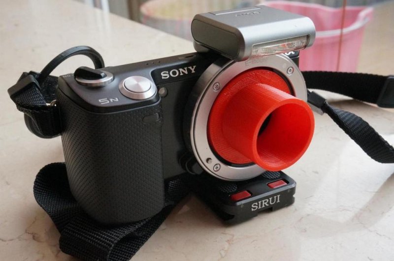 Sony Nex E-mount 2 Telescope 1,25″ 3D Printer Model Download Free STL ...