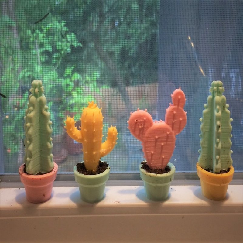 Little Cactus Coffee Diffusers 3D Printer Model Download Free STL File ...