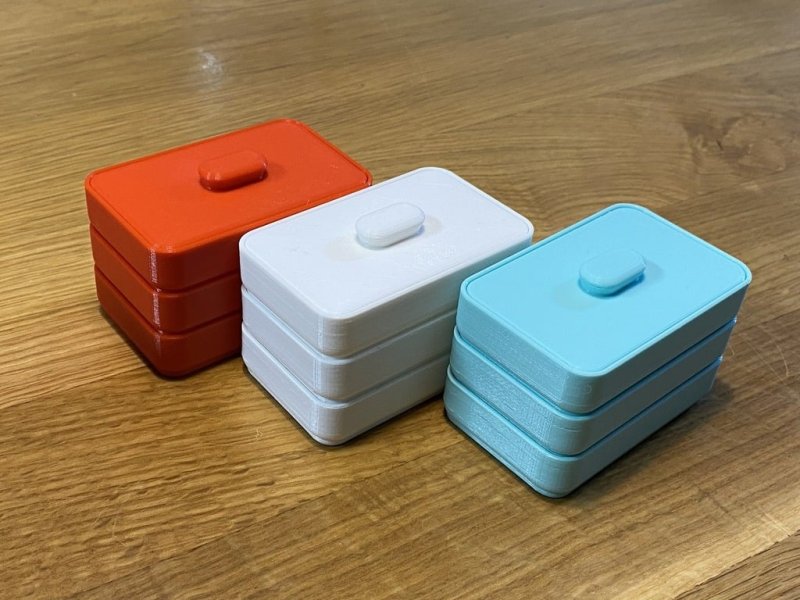 Stackable Mini Case Box 3D Printer Model Download Free STL File - 3axis.co