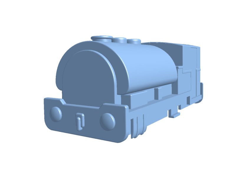 Tomy Trains Bagnall 0-4-0ST 3D Printer Model Download Free STL File ...