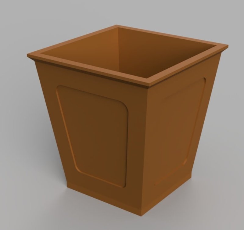 Cascade Style Bonsai Pot – Easy Print 3D Printer Model Download Free ...
