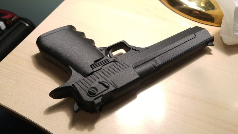 Deagle (Desert Eagle .50AE) 3D Printer Model Download Free STL File ...