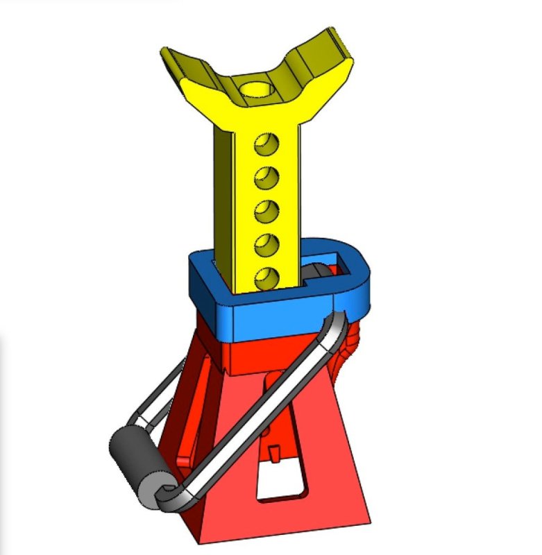 New V2 – 1/10 Scale Jack Stand For RC Cars And Trucks 3D Printer Model ...