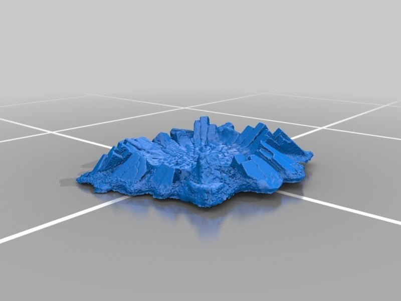 Crater 3D Printer Model Download Free STL File - 3axis.co