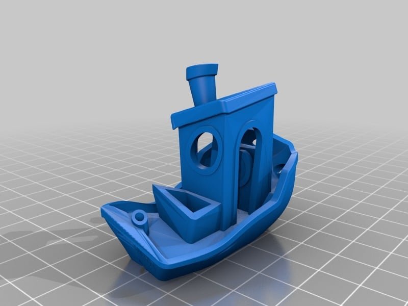 Trippy Benchy 3D Printer Model Download Free STL File - 3axis.co