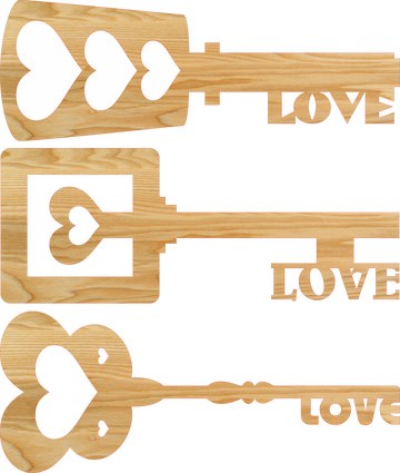 Heart Key Love Keys Free Vector cdr Download - 3axis.co
