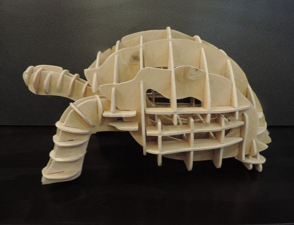 Laser Cut Turtle Template Free Vector cdr Download - 3axis.co