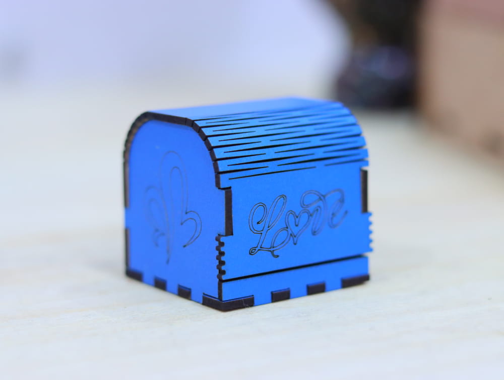 Laser Cut Wood Ring Box SVG DXF CDR AI PDF Free Download - 3axis.co