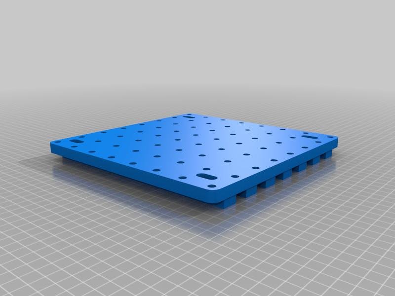 Pegboard Panel By Dr Quads 3D Printer Model Download Free STL File - 3axis.co