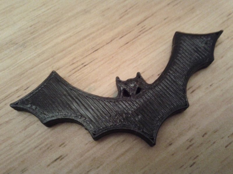 Halloween Bat Fridge Magnet 3D Printer Model Download Free STL File ...