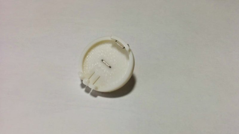 CR2016/2032 Battery Holder 3D Printer Model Download Free STL File - 3axis.co