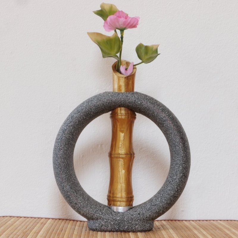 Bamboo Zen Vase 3D Printer Model Download Free STL File - 3axis.co