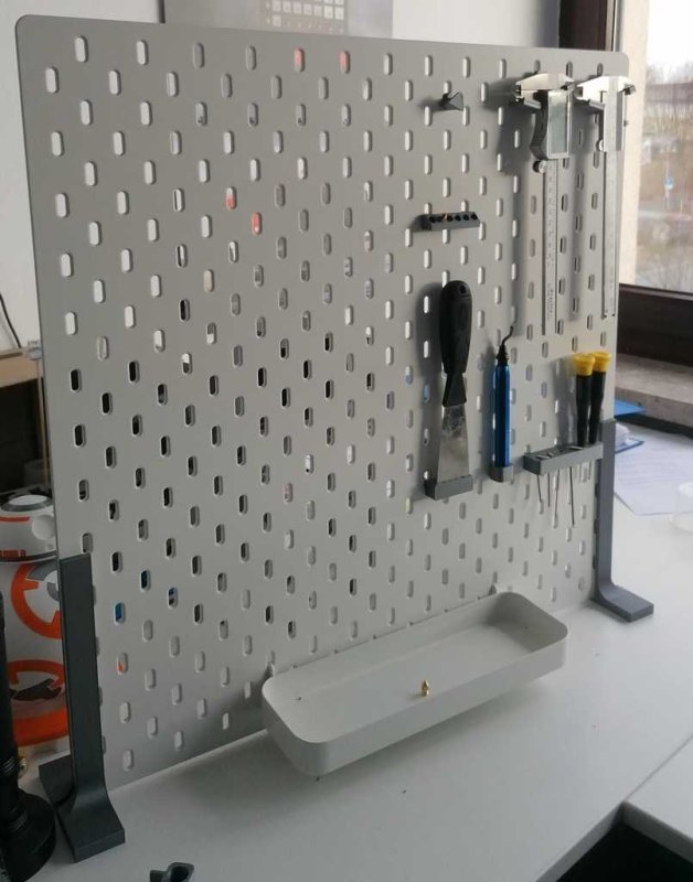 Ikea Skadis Foot 3D Printer Model Download Free STL File - 3axis.co