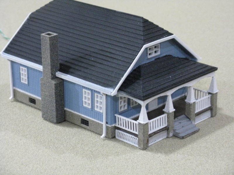 HO Scale Bungalow 3D Printer Model Download Free STL File - 3axis.co