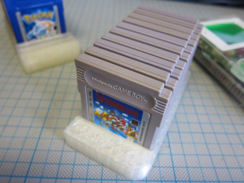 Game Boy Card Holder 3D Printer Model Download Free STL File - 3axis.co