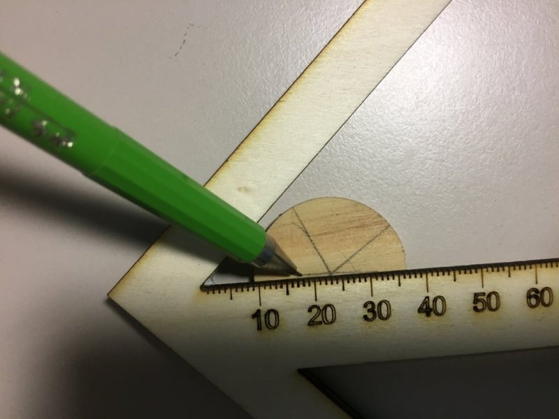 Laser Cut Center-Finder with Ruler 3mm Plywood Free Vector Download ...