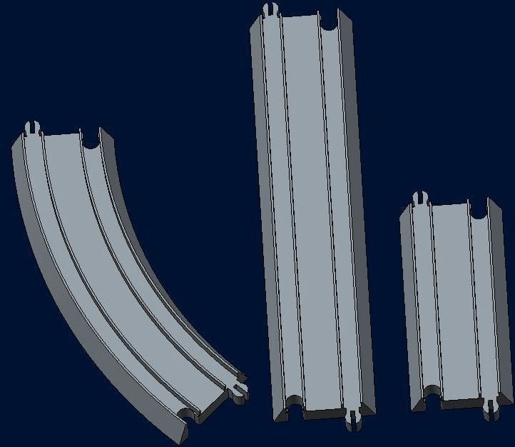 Thomas Train – TrackMaster Parts 3D Printer Model Download Free STL ...