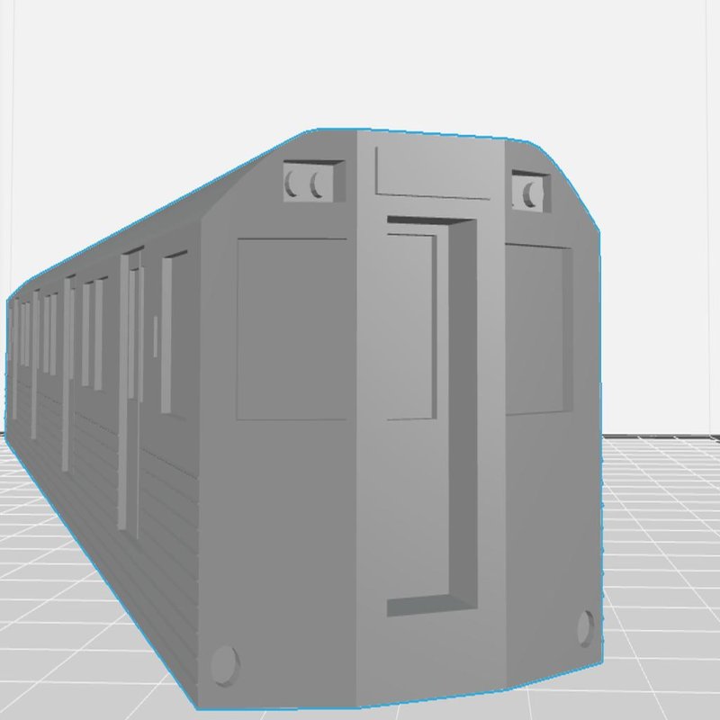 Bombardier Transportation TTC T1 Subway Car 1/87 (HO) Scale Model 3D ...