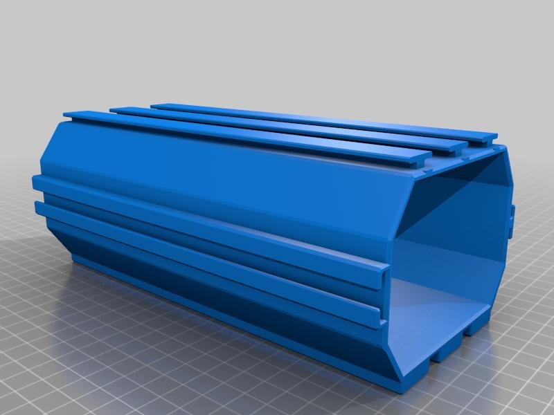 Large Modular Stackable Interlocking Storage Drawers 3D Printer Model ...