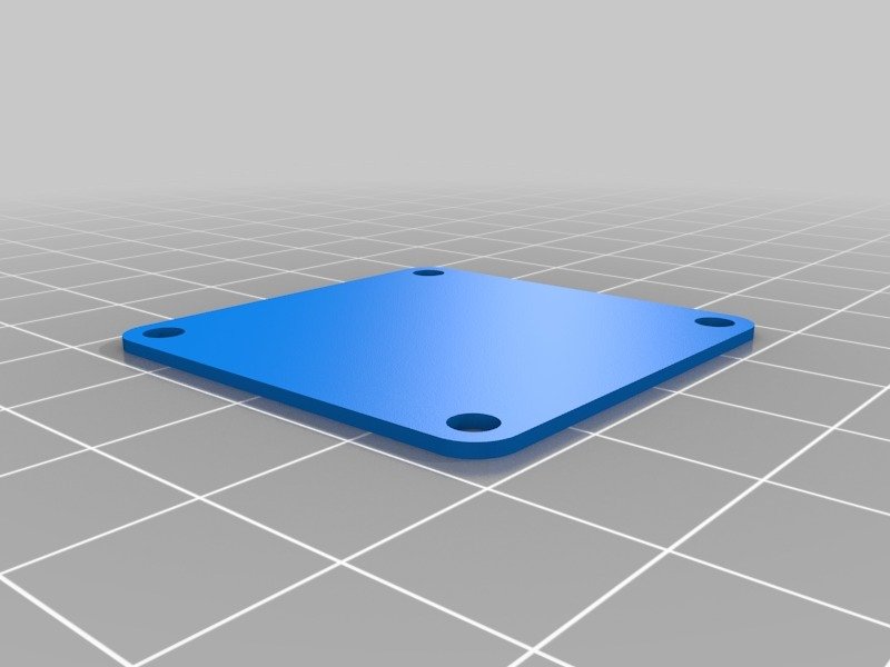 Stack Plate For Flight Controller Like Naze32, Flip, CC3D, Etc. 3D ...